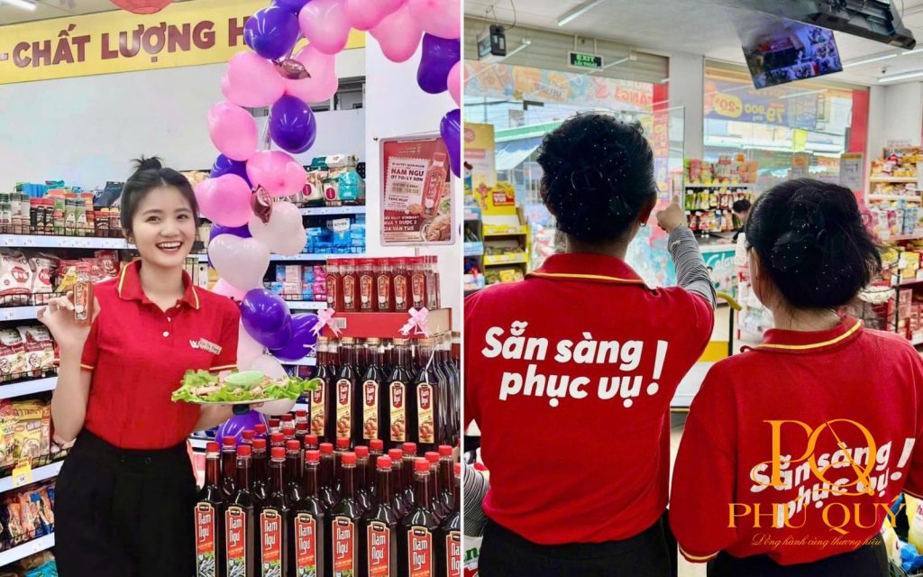 Mẫu đồng phục WinMart (Vinmart) đẹp, ấn tượng, chuyên nghiệp